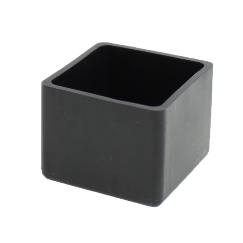 Chair Ferrules Pack Of 24 Black Square - 1 Inch Tube End Covers For ...